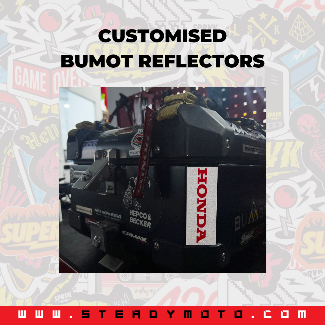 STEADY BUMOT Reflectors (Pair) – SteadyMoto