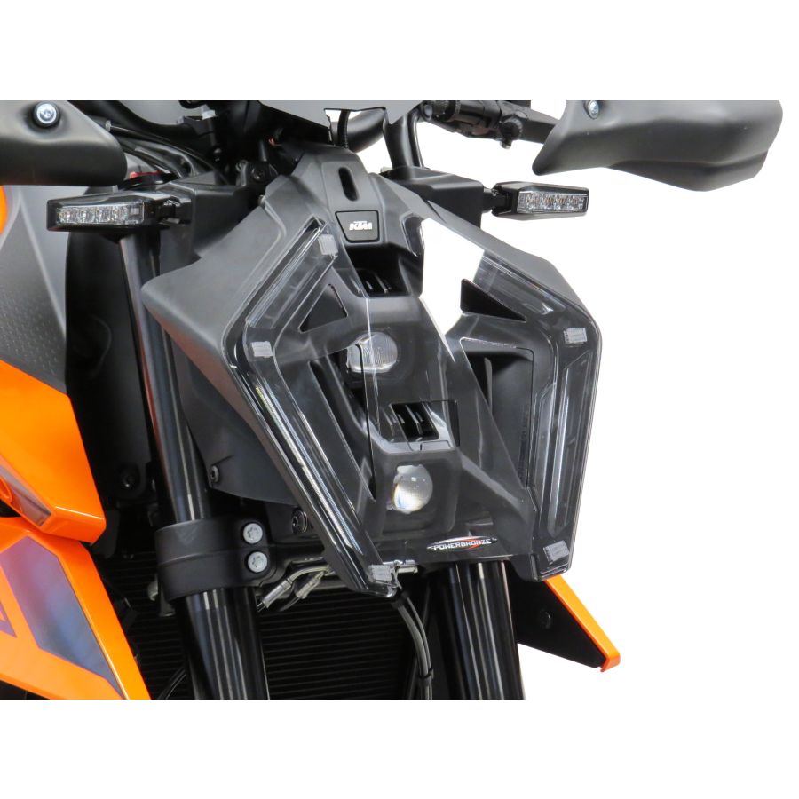 Headlight Protector (One-Piece) for KTM 1390 Super Duke R & 990 Duke ...
