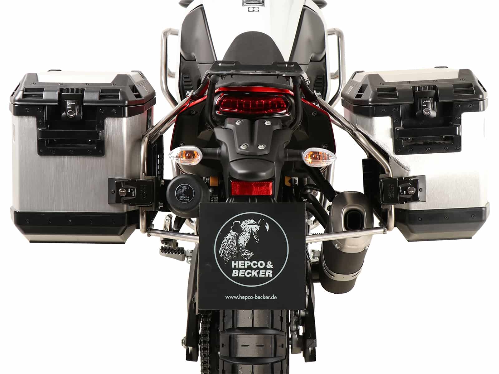 SideCarrier Cutout Incl. Xplorer Sideboxes for YAMAHA Tenere 700 / Ral ...