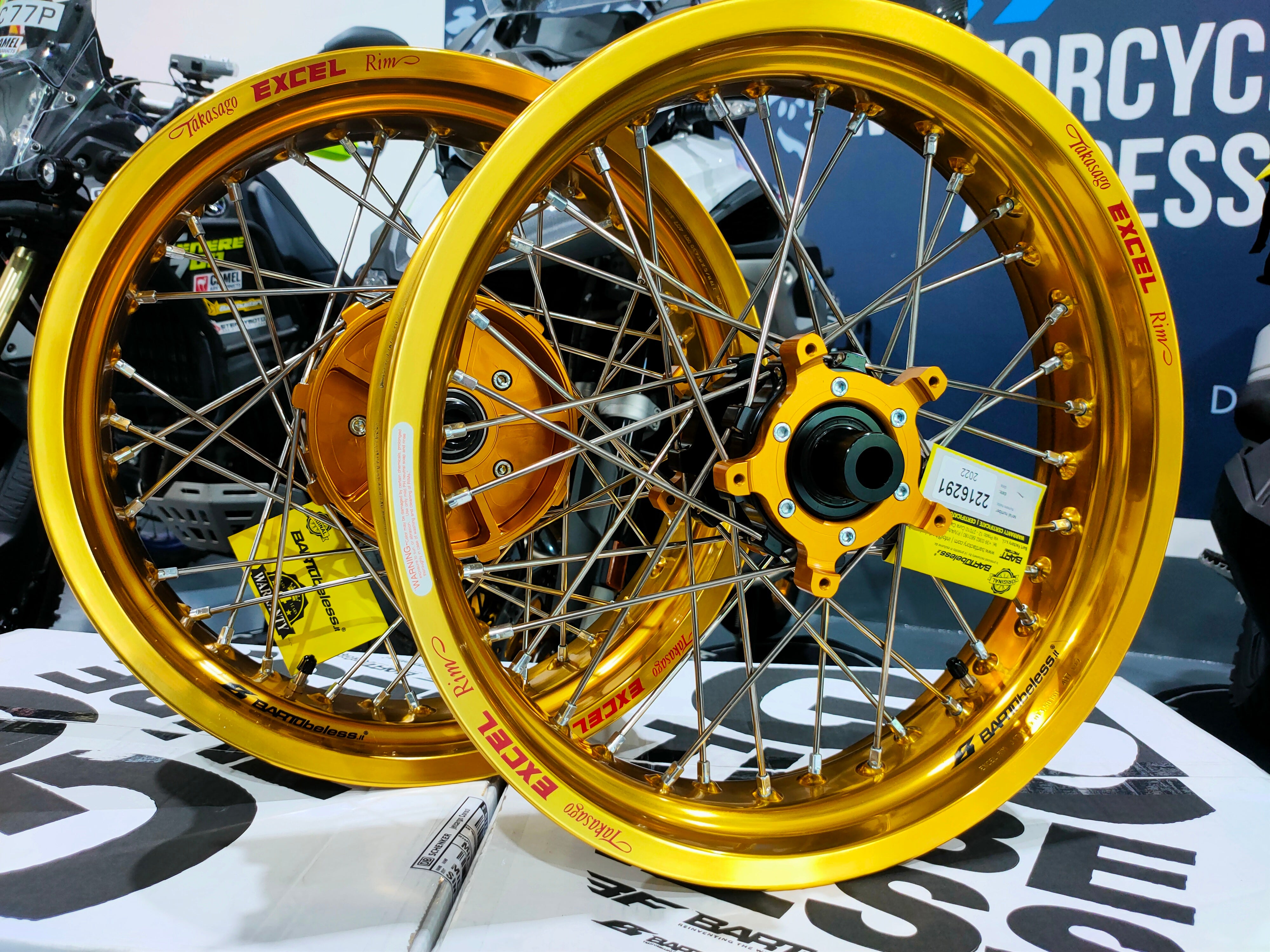 BARTubeless® Wheelset for HONDA X-ADV 750 (2017-) – SteadyMoto